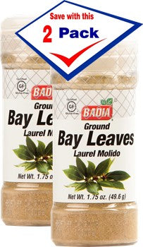 Badia Bay Leaves Ground 1.75 oz Pack of 2 – CubanFoodMarket