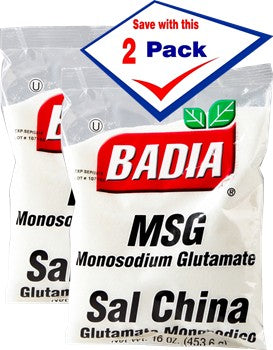 Badia msg (Monosodium Glutamate) 1 lb bags Pack of 2 – QbinFresh