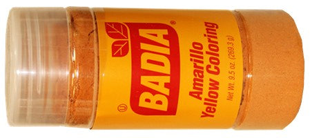 Badia yellow coloring 9.5 oz – CubanFoodMarket