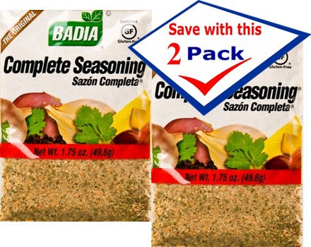 Badia Complete Seasoning 1.75 oz Pack of 2 – CubanFoodMarket