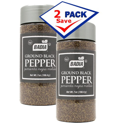 Badia Pepper Ground Black 7 oz Pack of 2 – CubanFoodMarket