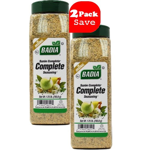 Badia complete seasoning. Family size 1.75 lbs. 2 pack. – CubanFoodMarket