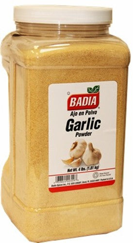 Badia garlic powder. 4 pound institutional size container – CubanFoodMarket