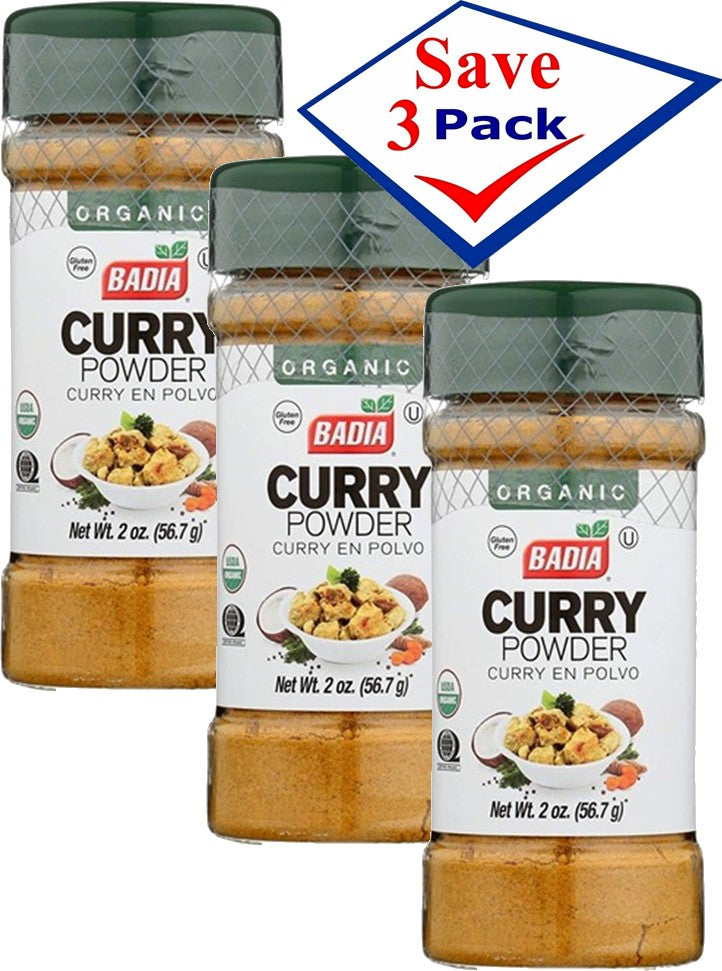Badia Curry Powder Organic 2 oz Pack of 3 – QbinFresh