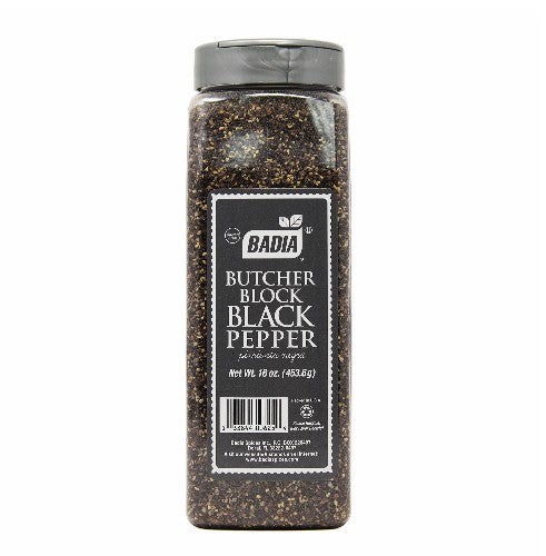 Badia Butcher Block Black Pepper. 16 oz – CubanFoodMarket