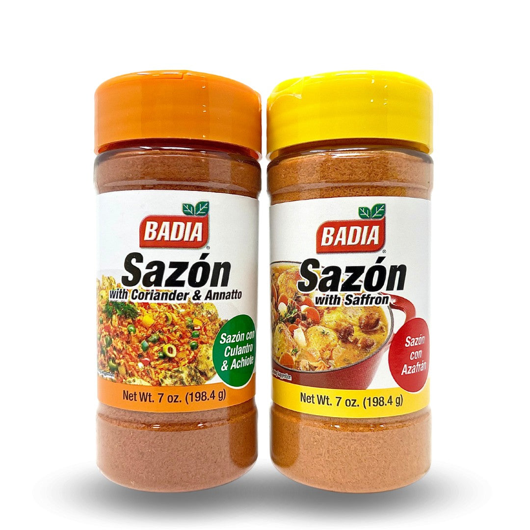 Badia Sazon With Saffron & Coriander Annatto Bundle... – CubanFoodMarket