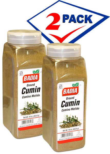 Badia ground cumin 16 oz. 2 pack. – QbinFresh