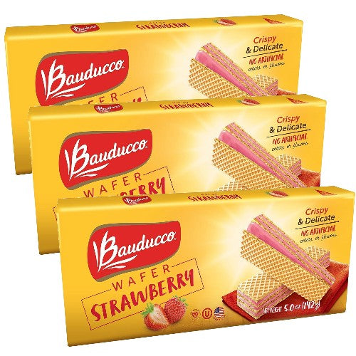 Bauducco Strawberry Wafer 5 oz Pack of 3 – CubanFoodMarket