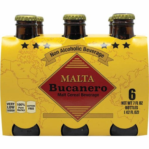 Malta Bucanero 7 oz - Six pack – CubanFoodMarket