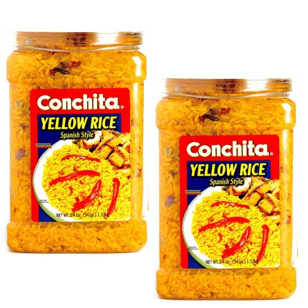 Conchita Yellow Rice. Spanish style 3.25 Lbs Pack of 2 – CubanFoodMarket