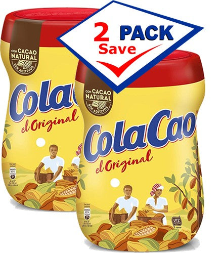 Cola-Cao Chocolate Drink Powder, 22 Servings Pack of 2 – CubanFoodMarket