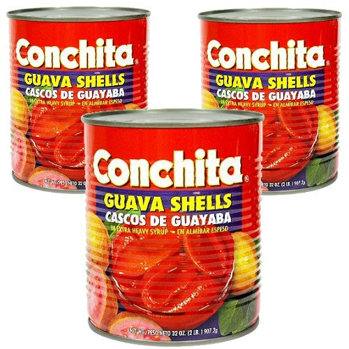 Conchita Guava Shells 32 oz can pack of 3 – CubanFoodMarket