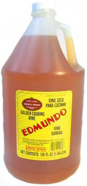 Edmundo vino seco. Spanish cooking golden wine 128 Oz (1 Gallon ...