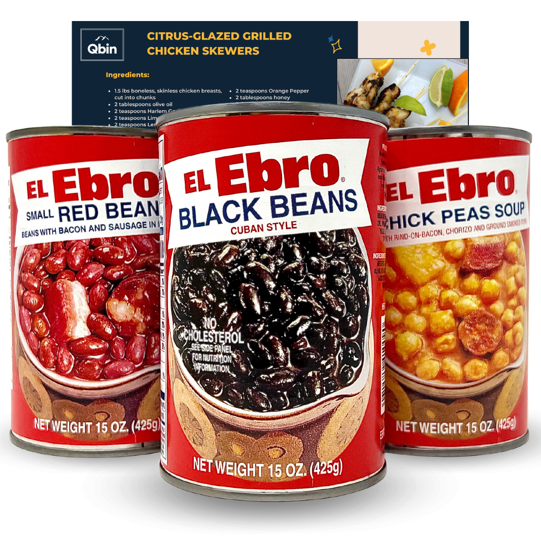 El Ebro Beans Variety 3-Pack | Cuban Bean Sampler – CubanFoodMarket