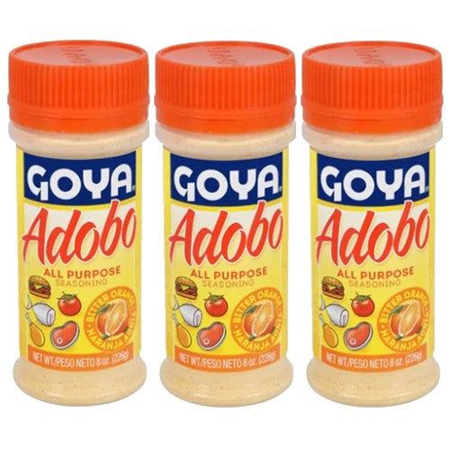 Adobo Goya With Bitter Orange 8 Oz Pack of 3 – CubanFoodMarket