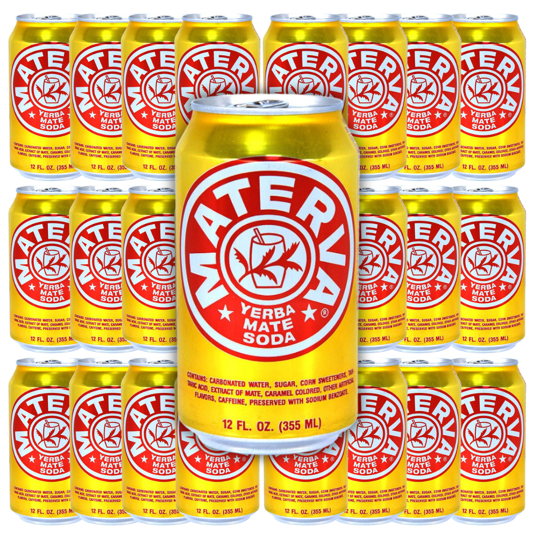 Materva Yerba Mate Soda 24 pack – CubanFoodMarket