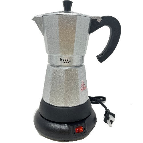 Mega Electric Coffee Maker 3 - 6 Cups – CubanFoodMarket