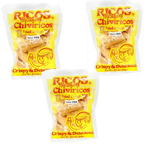 Chiviricos cubanos. Fried dough. 2 oz. Pack of 3 – CubanFoodMarket