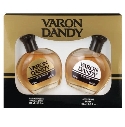 Varon Dandy Gift Set. Cologne 3.3 oz and After Shave 3.3 oz ...