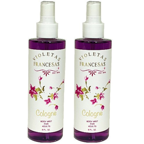 French Violets Cologne 8 fl oz Pack of 2 – QbinFresh