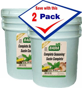 Badia Complete Seasoning 35 lbs Pack of 2 – CubanFoodMarket
