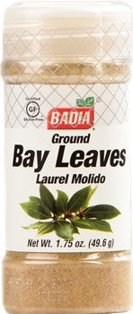 Badia Bay Leaves Ground Jar 1.75 oz – QbinFresh