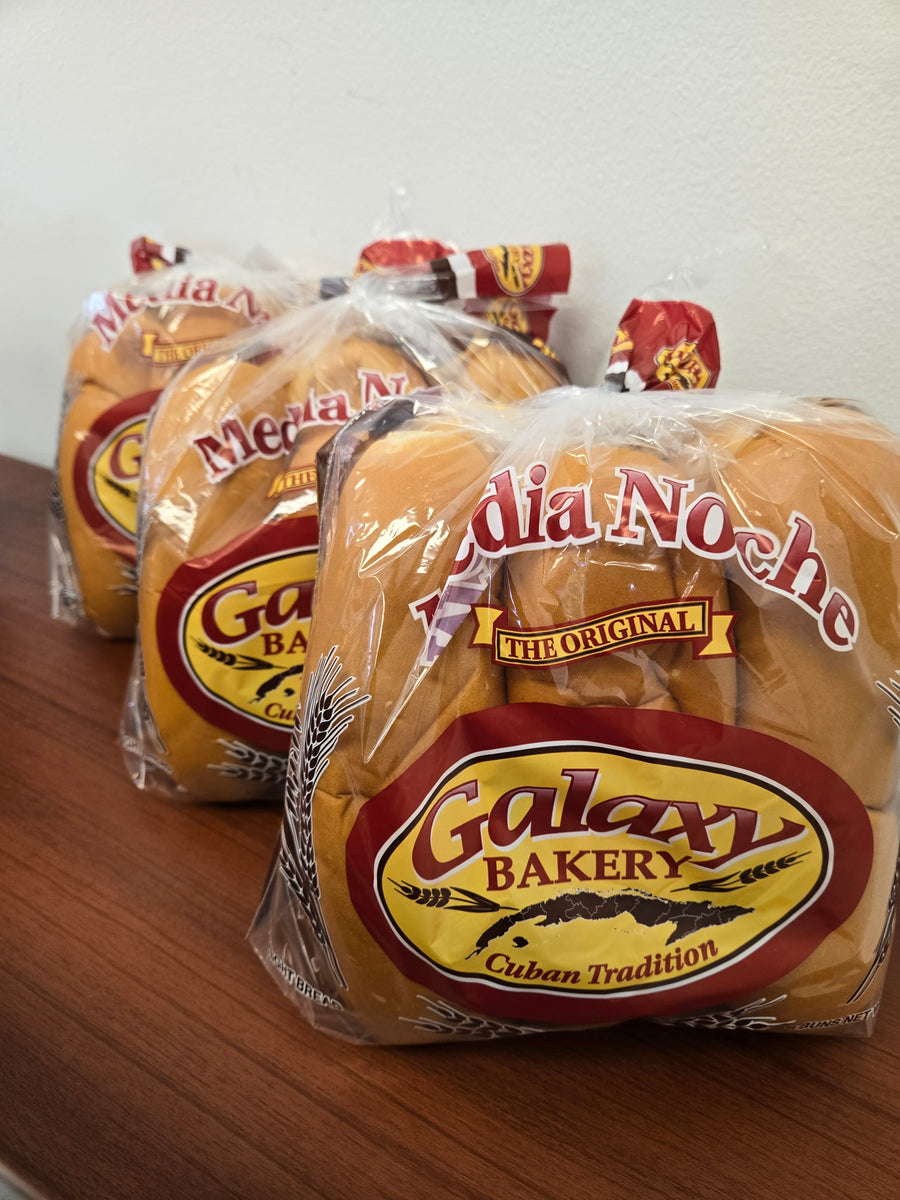 Cuban Pan de Media Noche Sandwich Bread 16oz 3-Pack – CubanFoodMarket