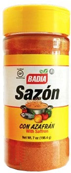 Badia Sazon With Saffron 7 oz – CubanFoodMarket